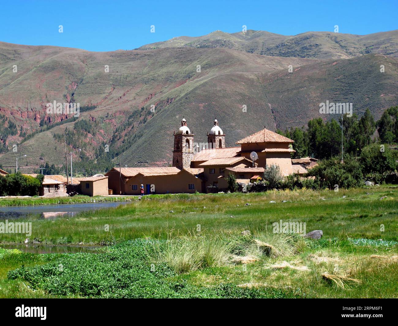 The small village on Altiplano in Peru, South America Stock Photo - Alamy
