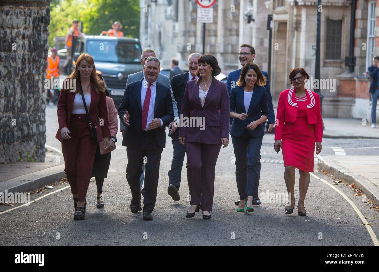 Sir keir starmer with angela rayner hi-res stock photography and images ...
