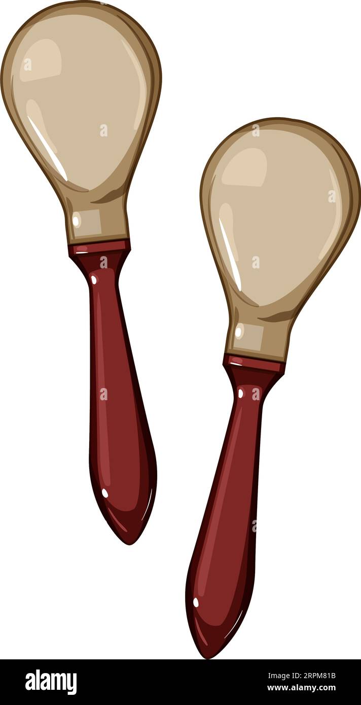 mexican maracas cartoon vector illustration Stock Vector Image & Art ...