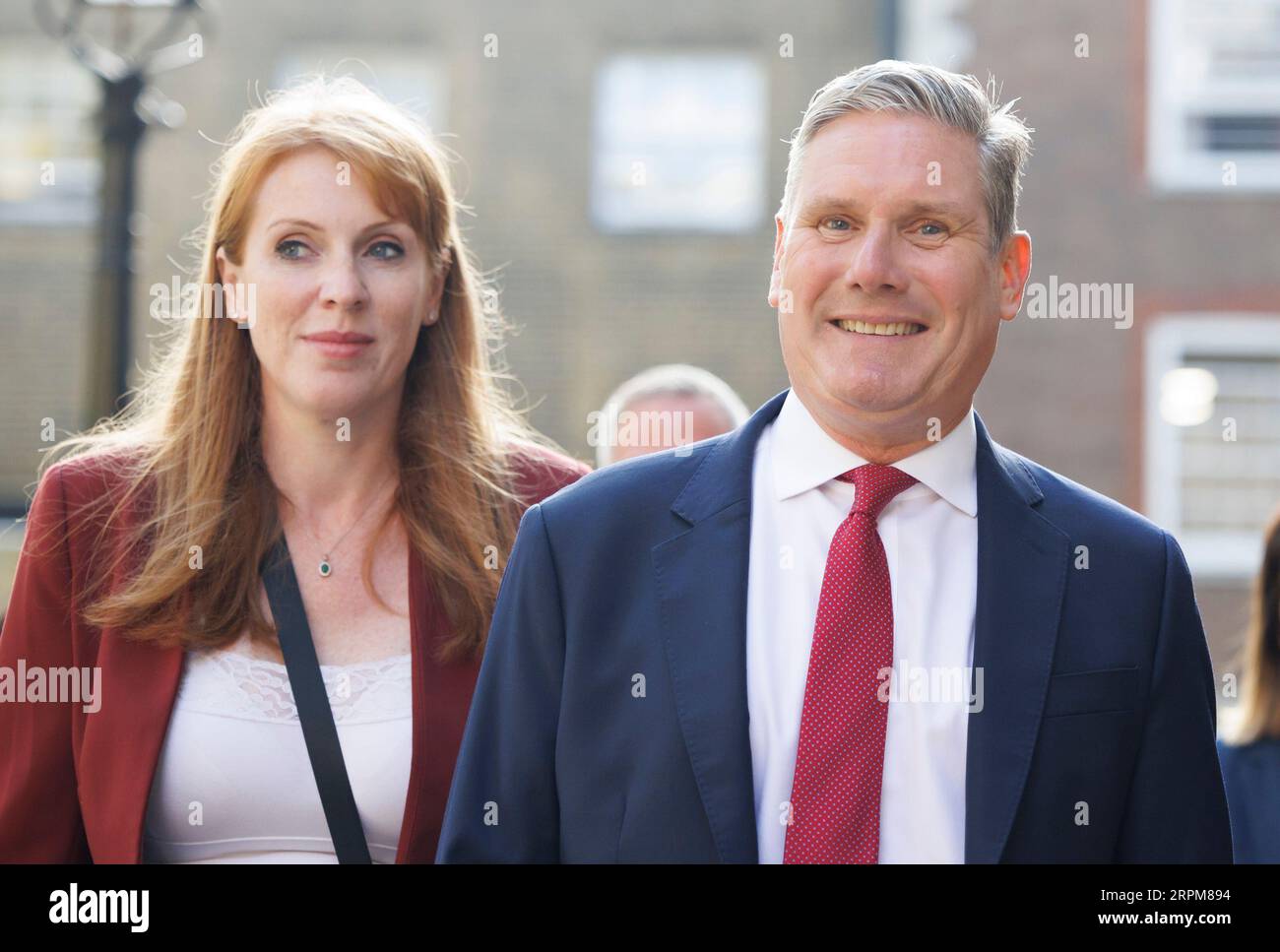 London, UK. 05th Sep, 2023. Sir Keir Starmer (R) and Deputy leader ...