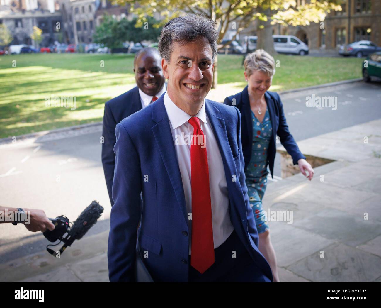 London, UK. 05th Sep, 2023. L to R DAVID LAMMY Shadow Secretary of ...