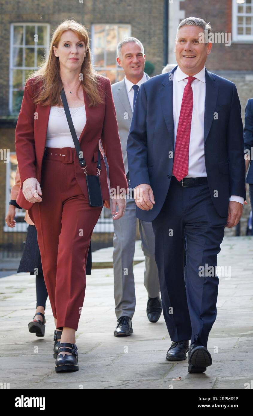 Sir keir starmer with angela rayner hi-res stock photography and images ...