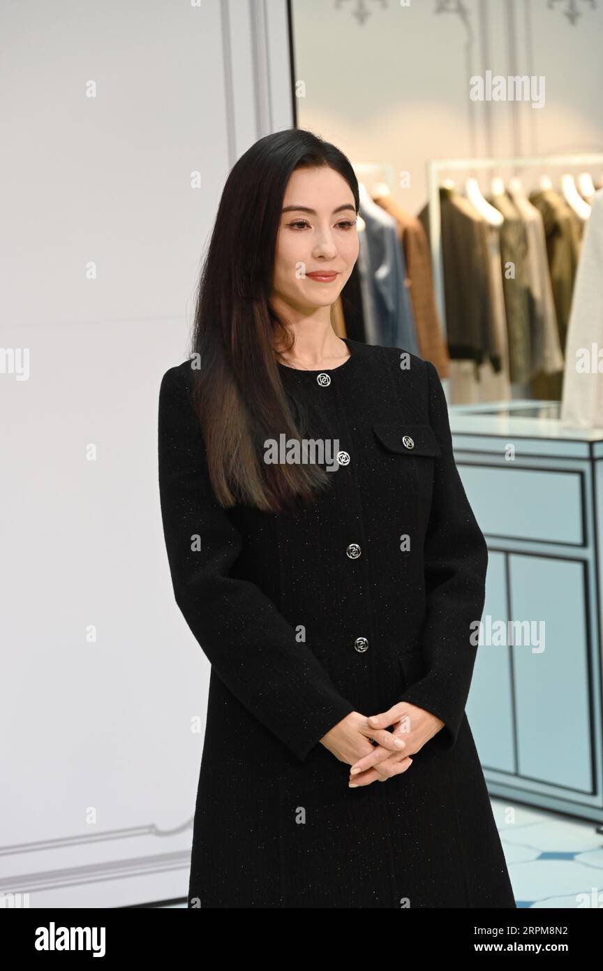 Hong Kong actress and cantopop singer Cecilia Cheung attends an ...