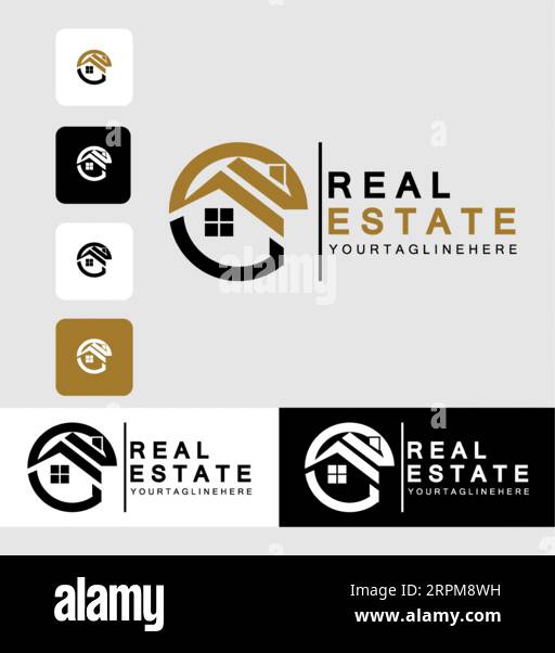 Creative Real Estate Logo Design Building, Home, Architect, House ...