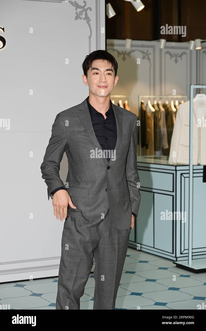 Chinese actor Lin Gengxin attends an activity in Shanghai, China. 2nd ...