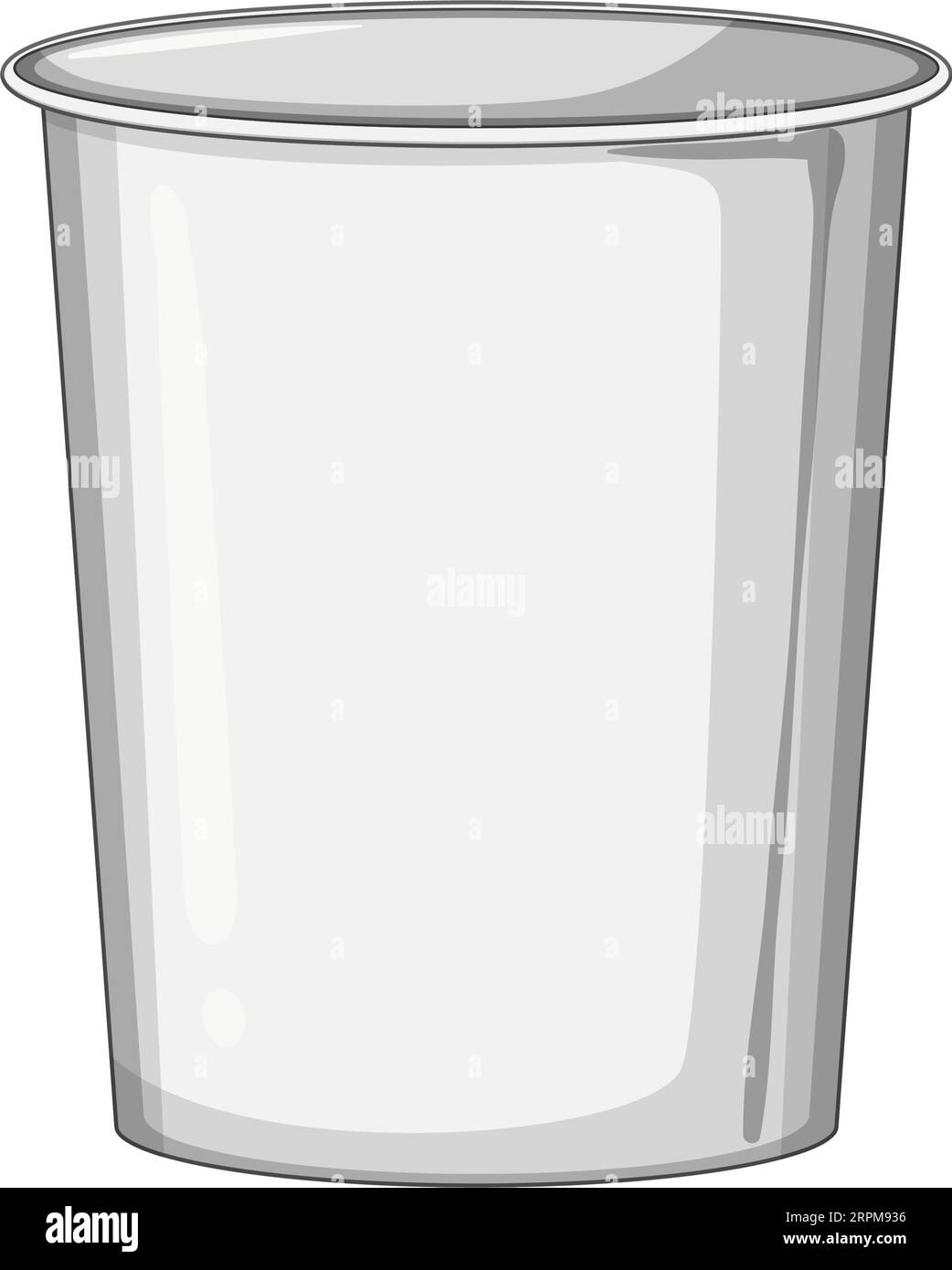 mockup paper cup cartoon vector illustration Stock Vector Image & Art ...