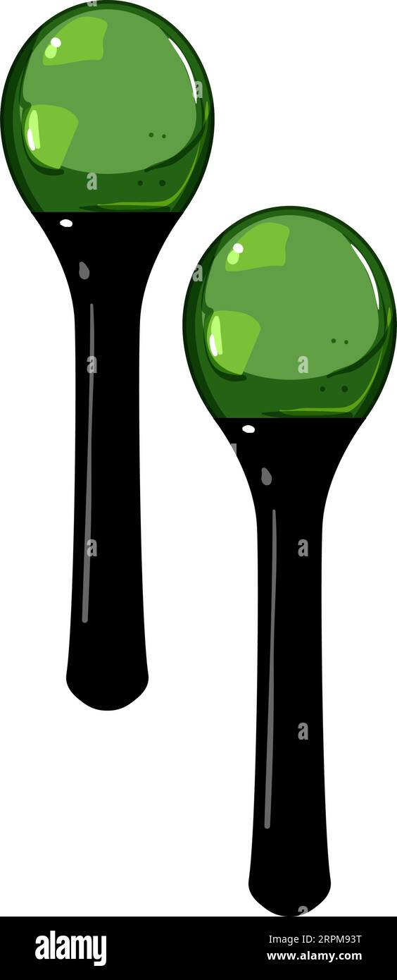 music maracas cartoon vector illustration Stock Vector Image & Art - Alamy
