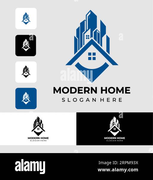Creative Real Estate Logo Design Building, Home, Architect, House ...