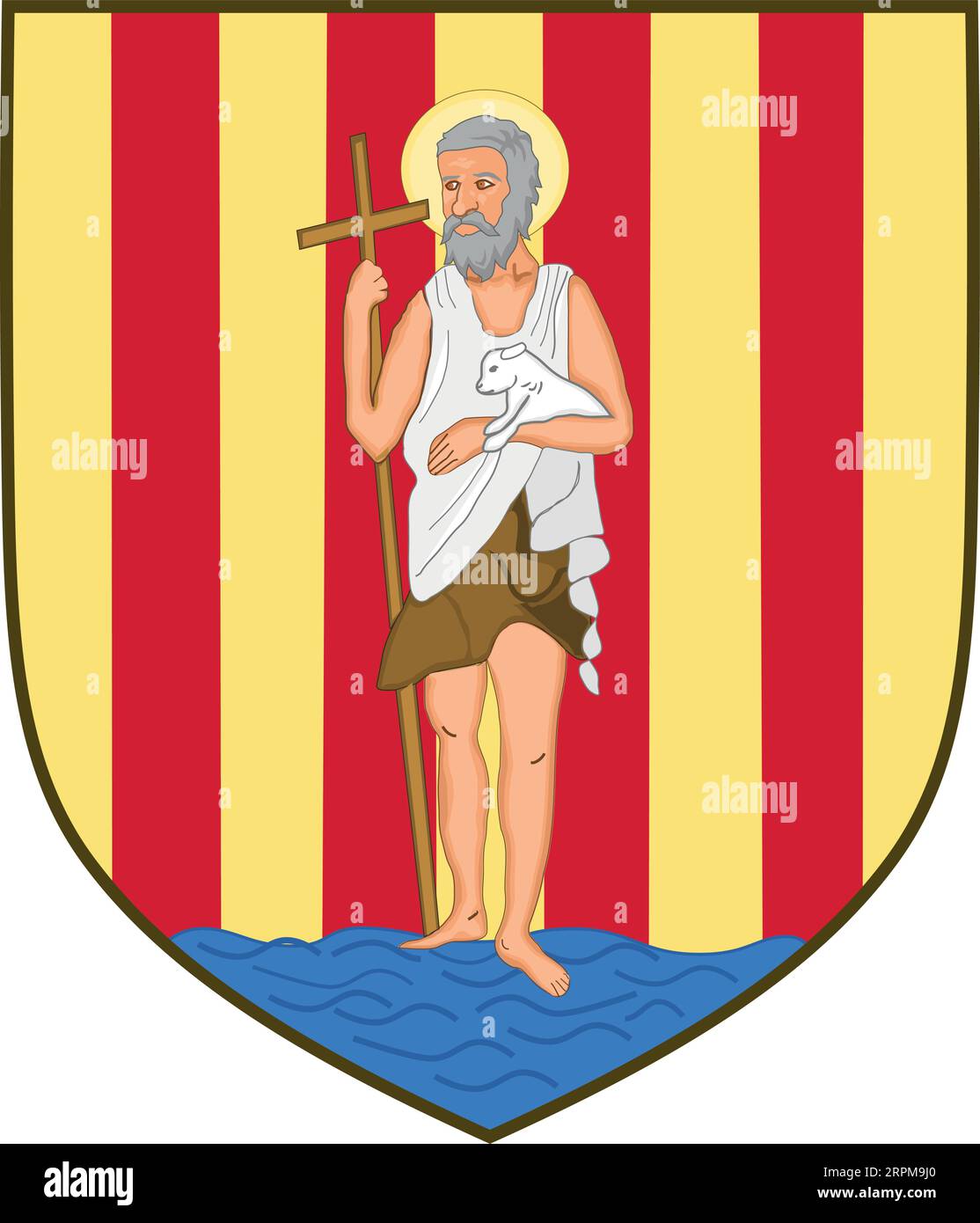 Coat of arms of PERPIGNAN, FRANCE Stock Vector Image & Art - Alamy