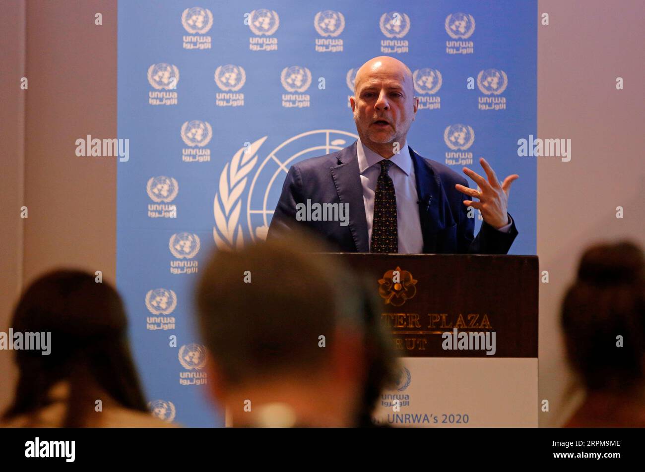 Lebanon beirut unrwa funding hi-res stock photography and images - Alamy