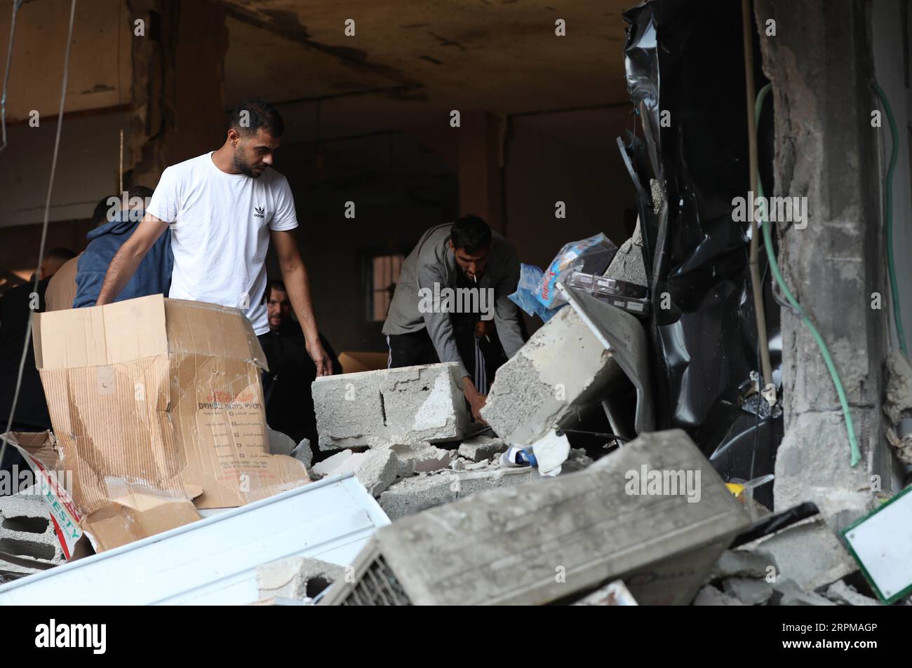 05 September 2023, Palestinian Territories, Nur Shams: Palestinians ...