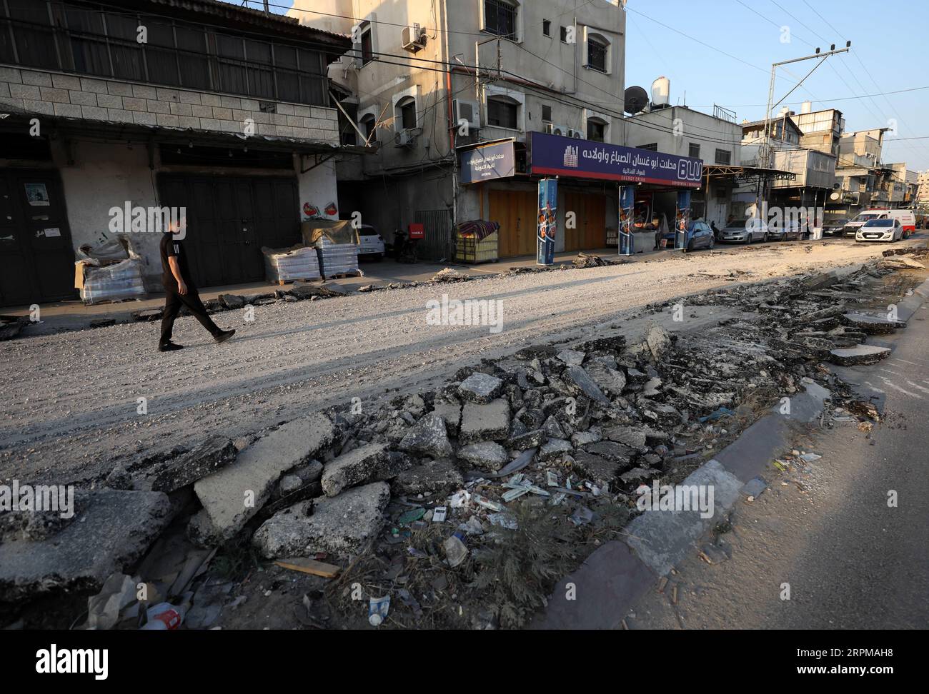 05 September 2023, Palestinian Territories, Nur Shams: Palestinians ...