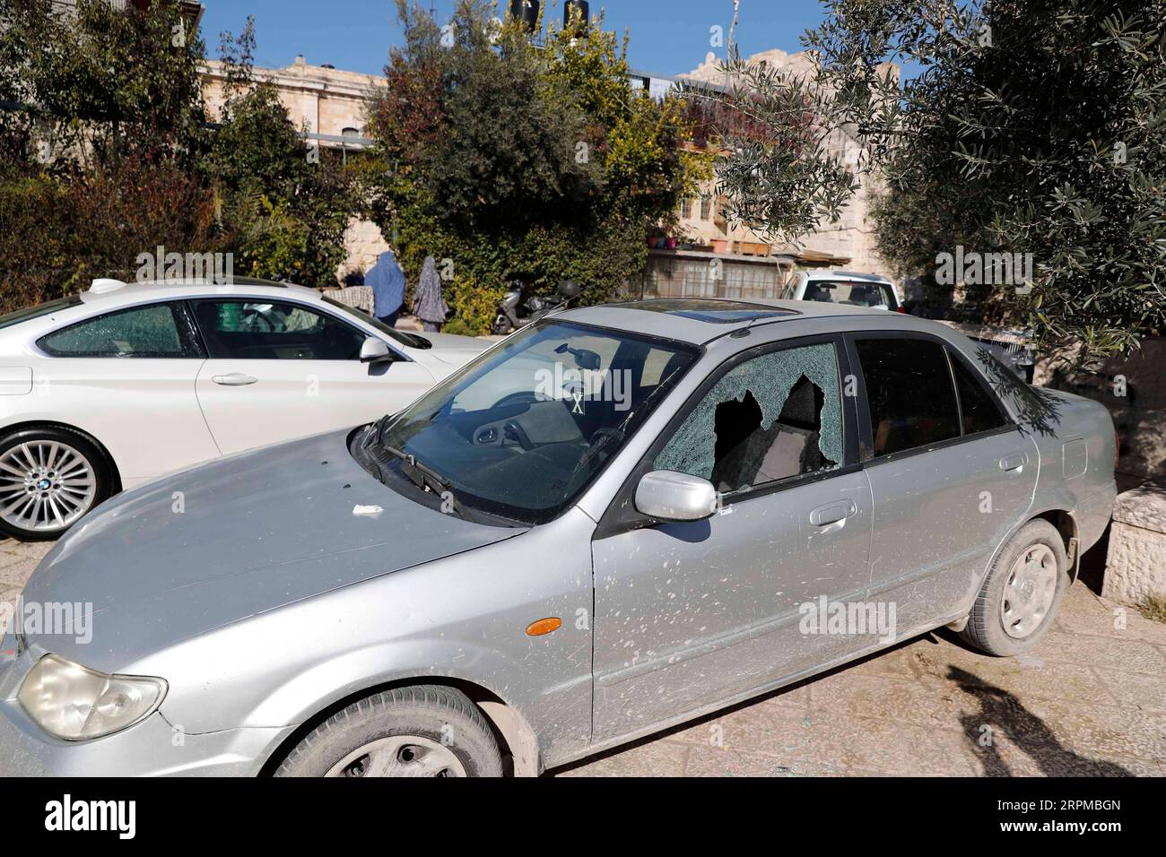 Mideast jerusalem shoting hi-res stock photography and images - Alamy