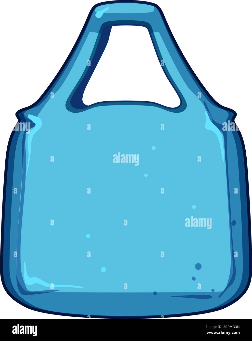 eco reusable bag cartoon vector illustration Stock Vector Image & Art ...