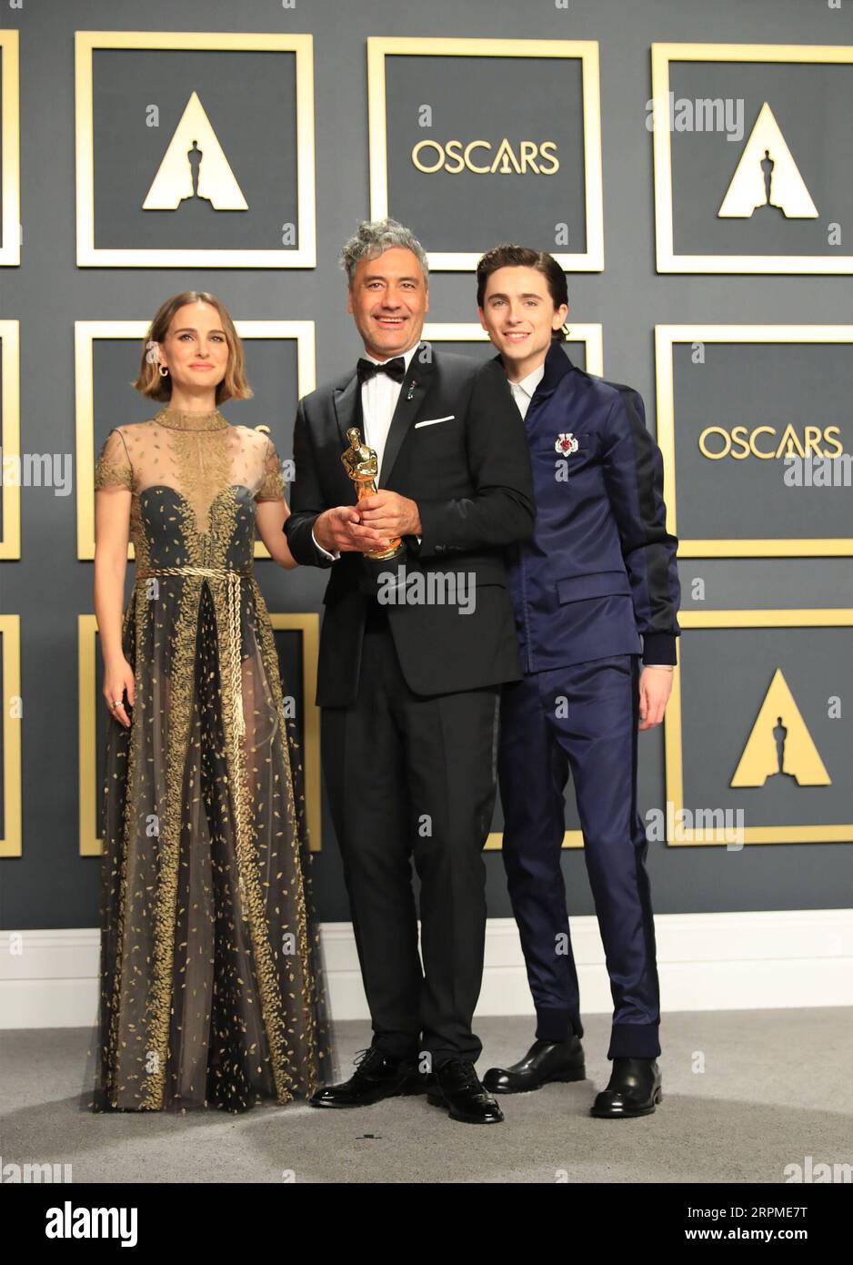 200210 -- LOS ANGELES, Feb. 10, 2020 -- Presenters Natalie Portman L ...