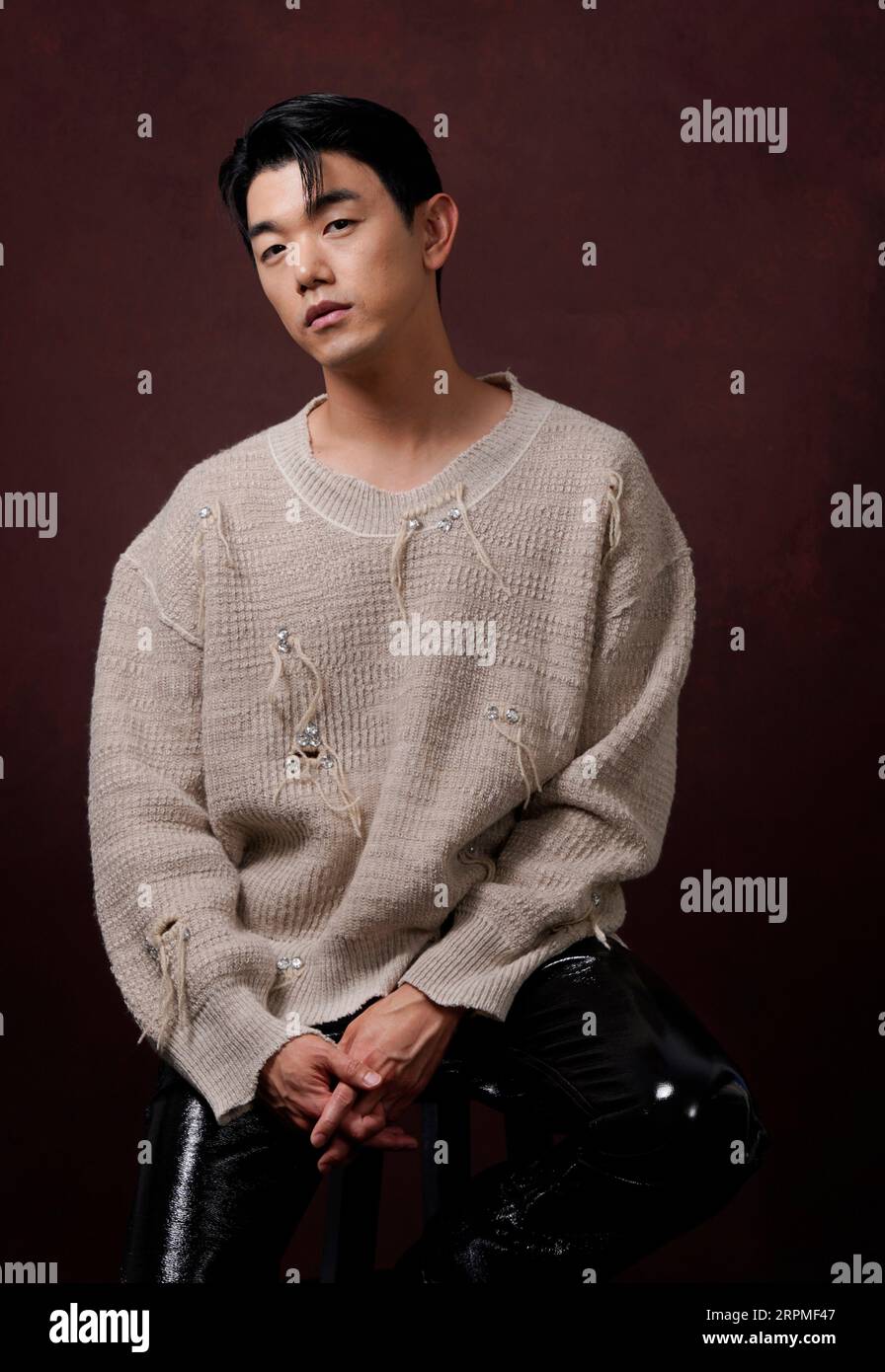 Singer/songwriter Eric Nam poses for a portrait, Tuesday, Aug. 22, 2023 ...