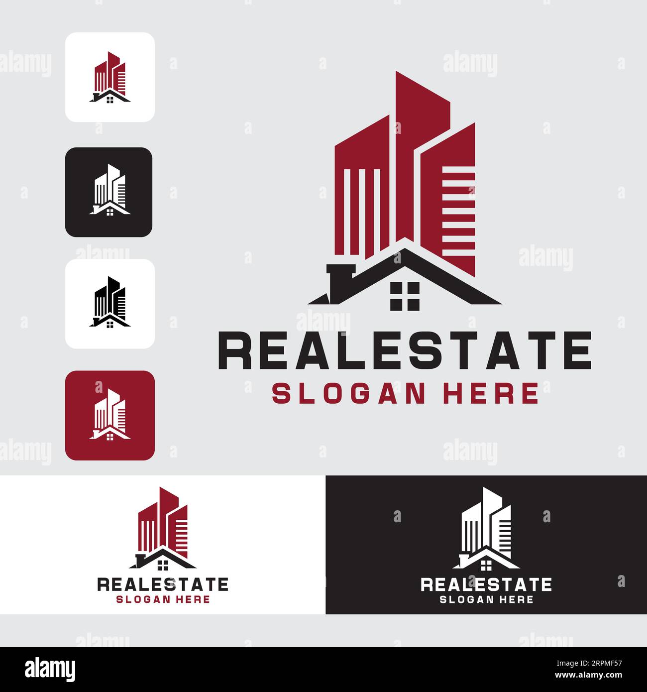 simple Real Estate Logo Design Building, Home, Architect, House ...