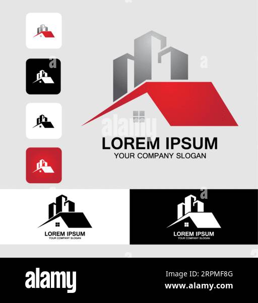 simple Real Estate Logo Design Building, Home, Architect, House ...