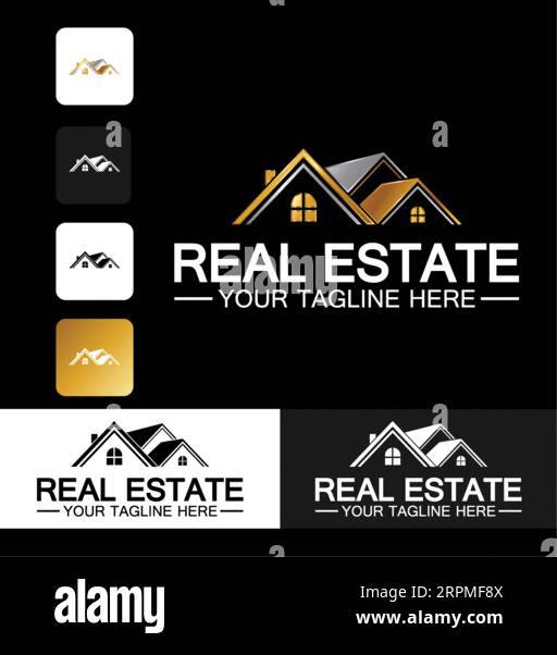 simple Real Estate Logo Design Building, Home, Architect, House ...