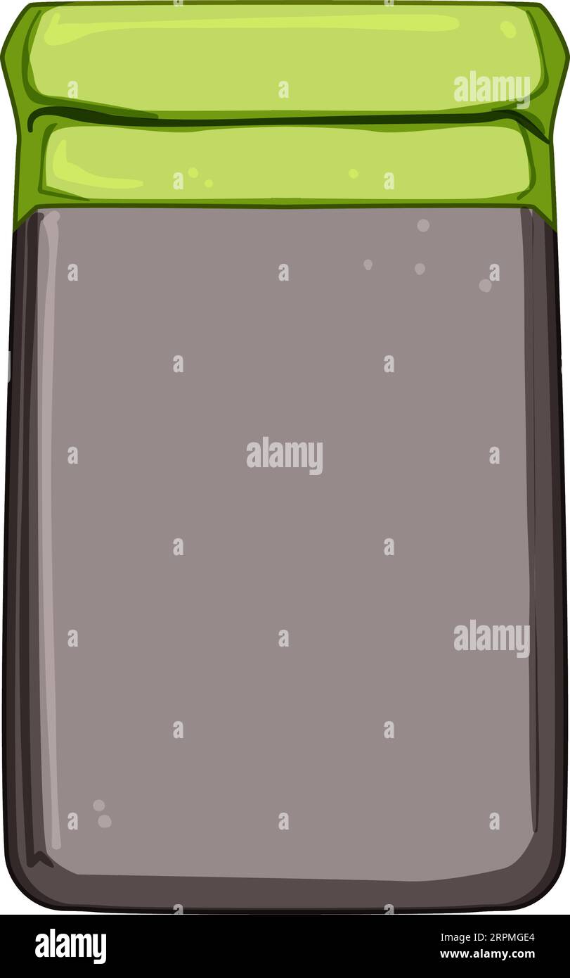 adventure sleeping pad cartoon vector illustration Stock Vector Image ...