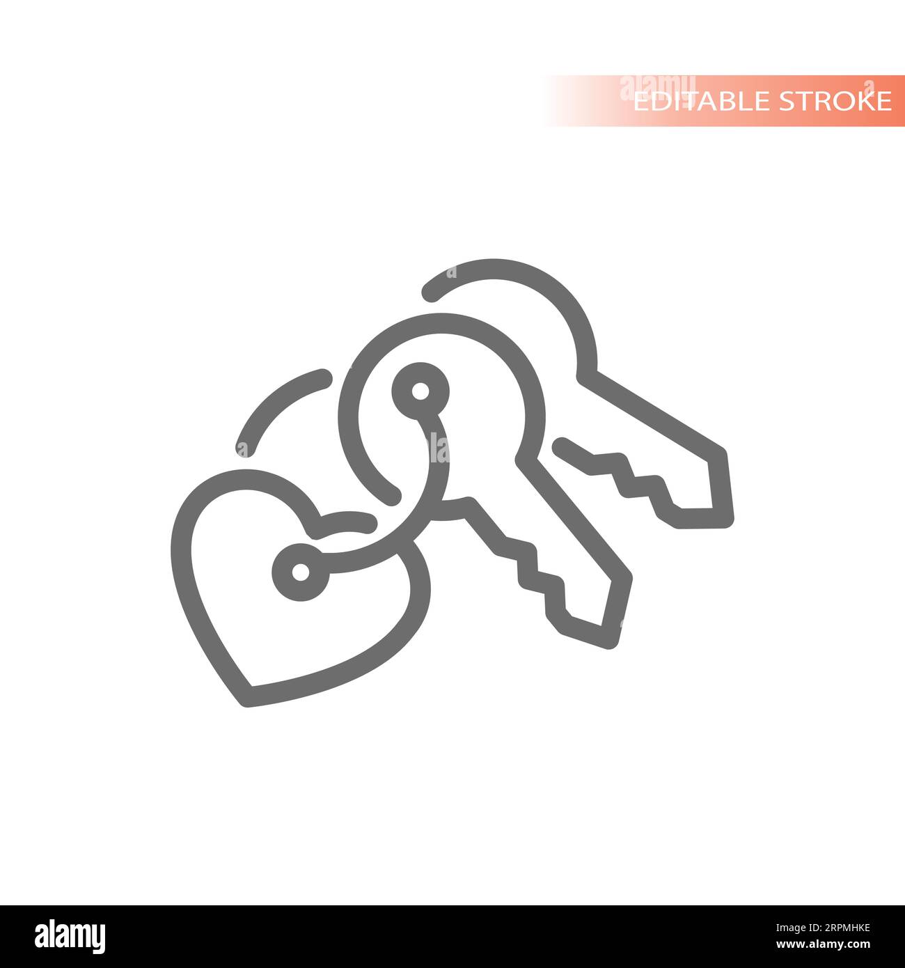 Keyring vector vectors hi-res stock photography and images - Alamy