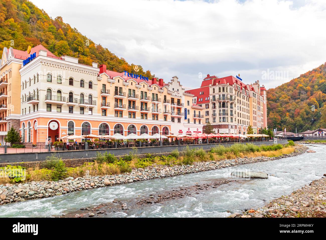 Rosa khutor russia october 13 hi-res stock photography and images - Alamy