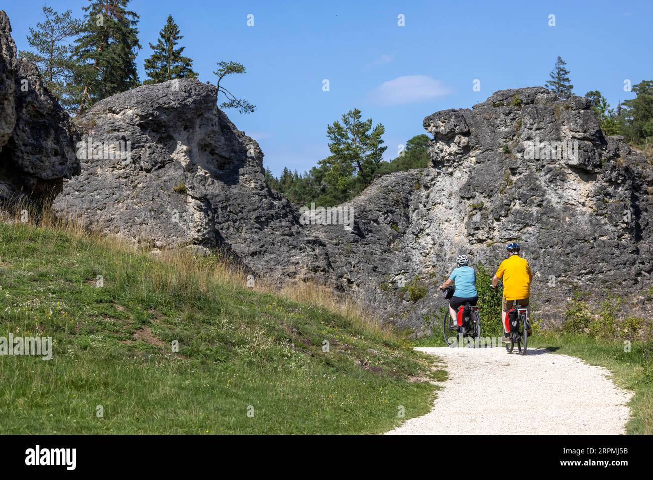 Wental, geological formations of the Swabian Alb. Particularly worth ...