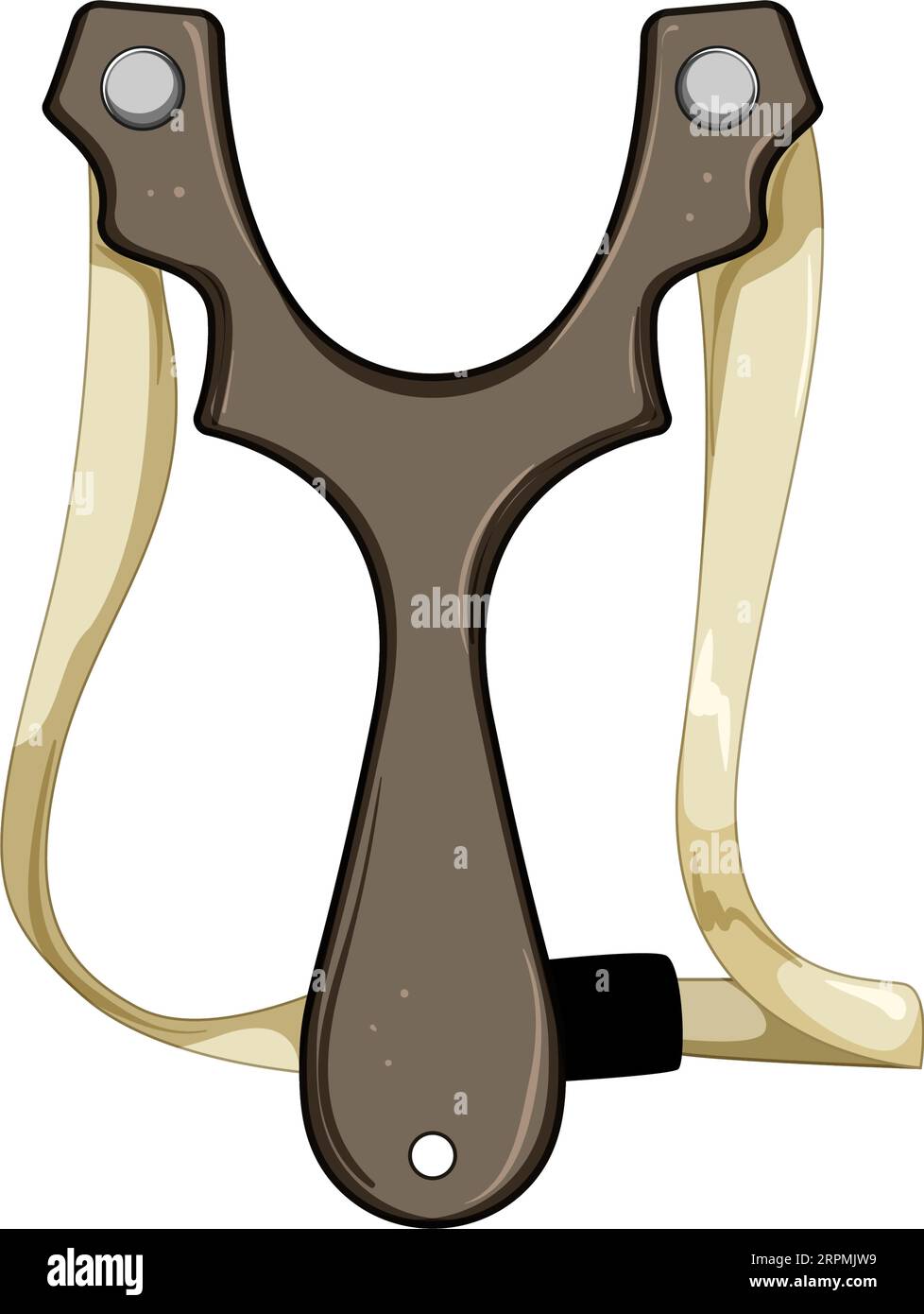 sling slingshot cartoon vector illustration Stock Vector Image & Art ...