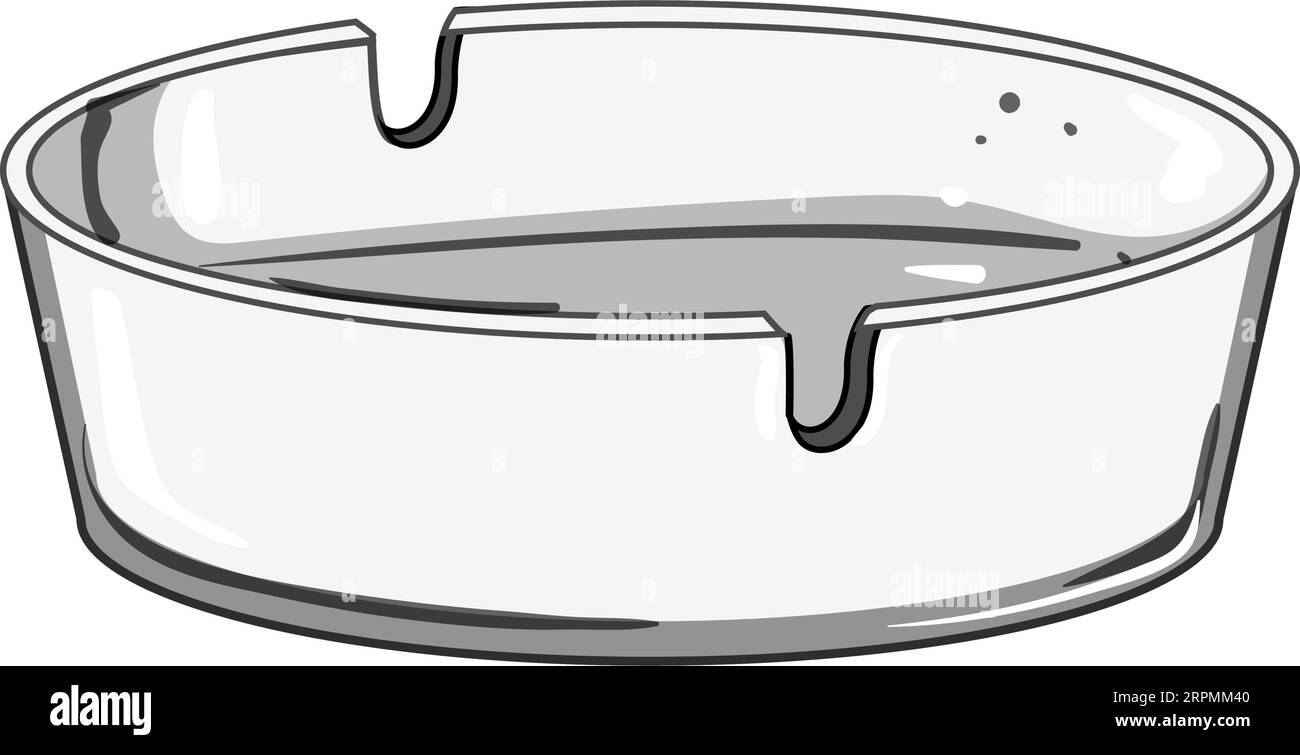 ash ashtray cartoon vector illustration Stock Vector Image & Art - Alamy