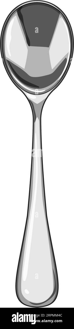 cutlery spoon cartoon vector illustration Stock Vector Image & Art - Alamy