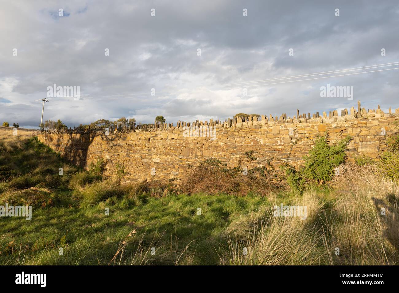 The famous Spiky Bridge and surrounding landscape built by convicts in ...