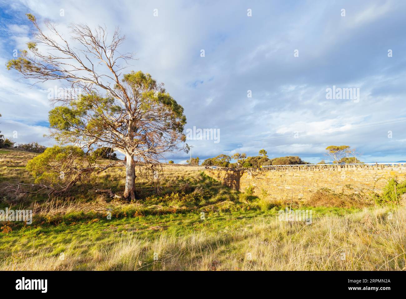 The famous Spiky Bridge and surrounding landscape built by convicts in ...