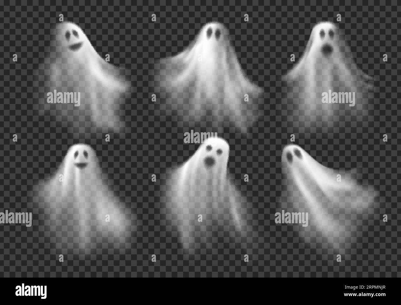 Scary ghost figures Black and White Stock Photos & Images - Alamy