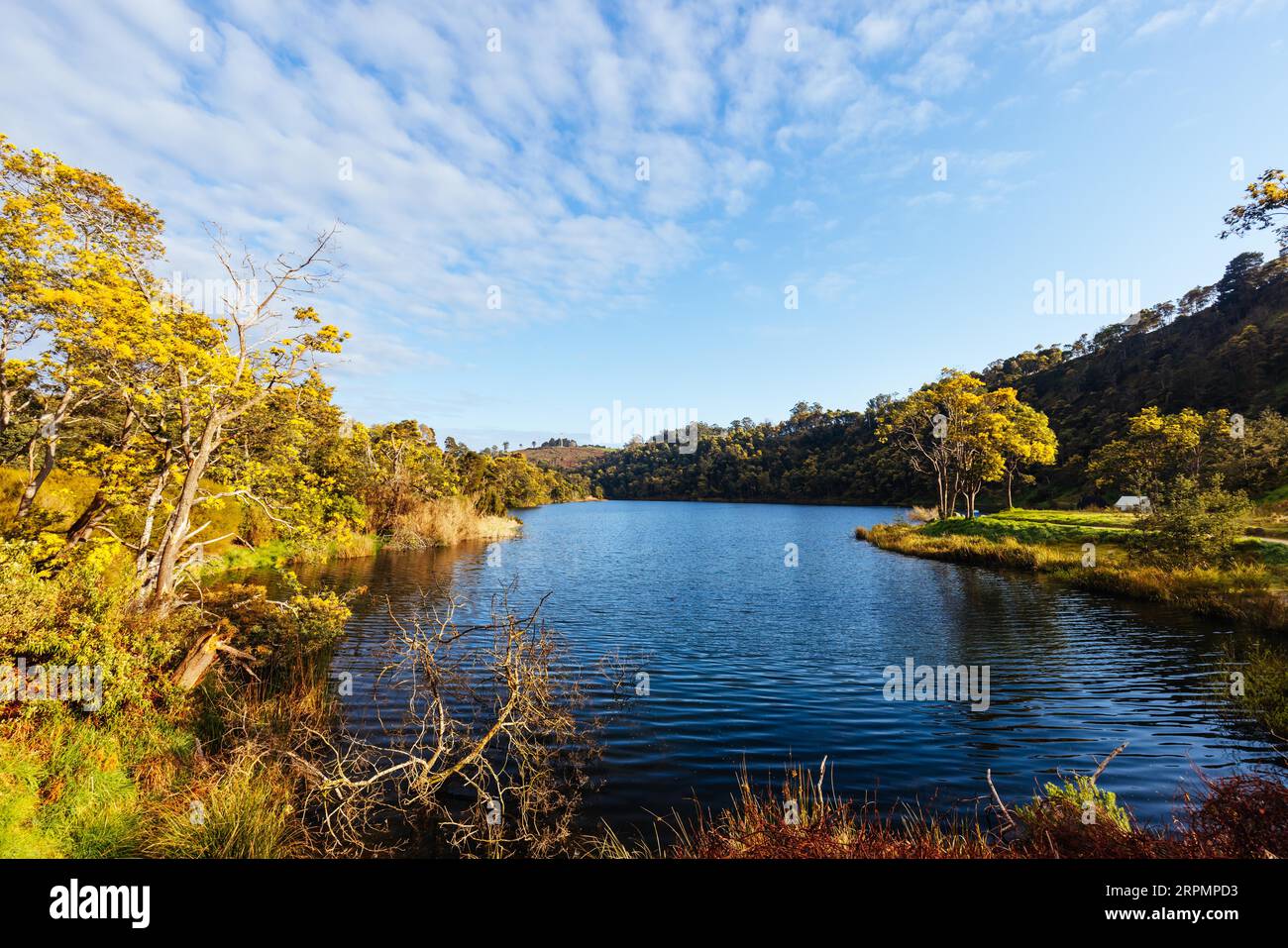 DERBY, AUSTRALIA, SEPTEMBER 22, 2022: Briseis Hole (Lake Derby) and the ...