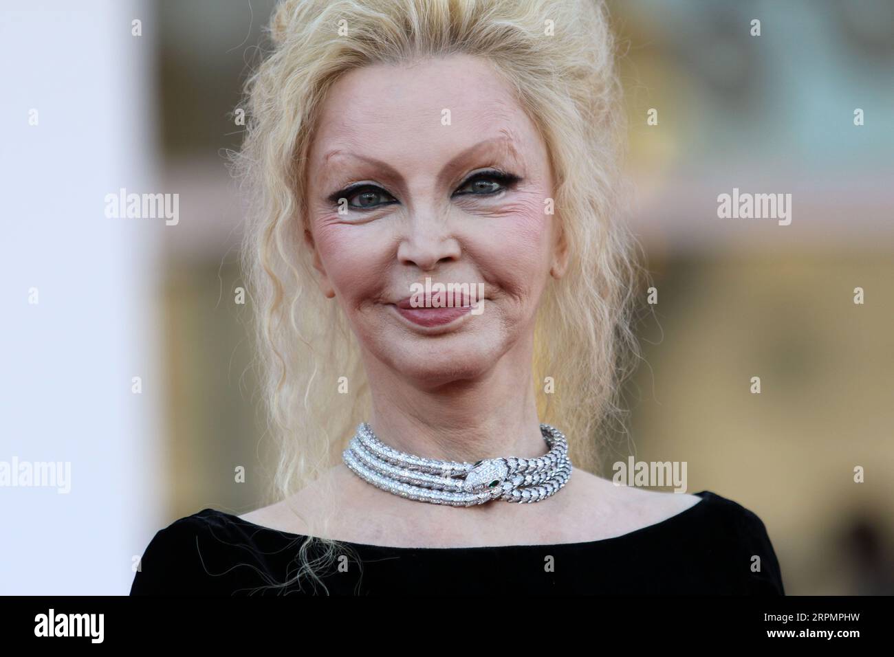 Italy, Lido di Venezia, September 04, 2023: Patty Pravo attends a red ...