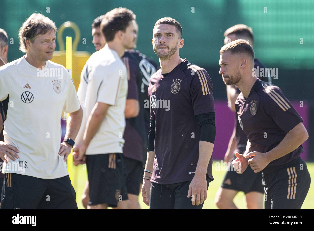Wolfsburg, Germany. 05th Sep, 2023. Soccer, national team, before the ...