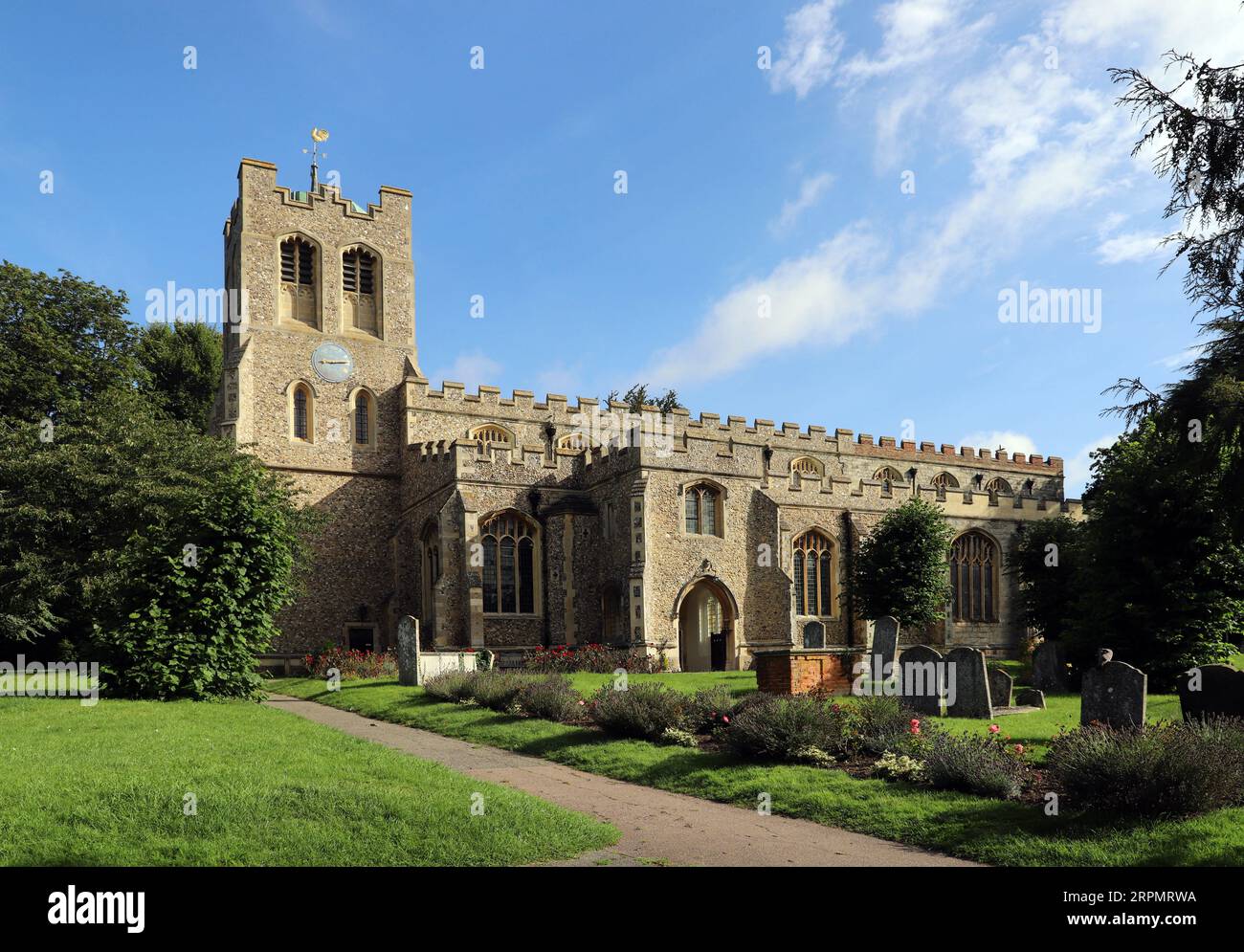 Church of St Peter ad Vincula, Coggleshall, Essex, England Stock Photo ...