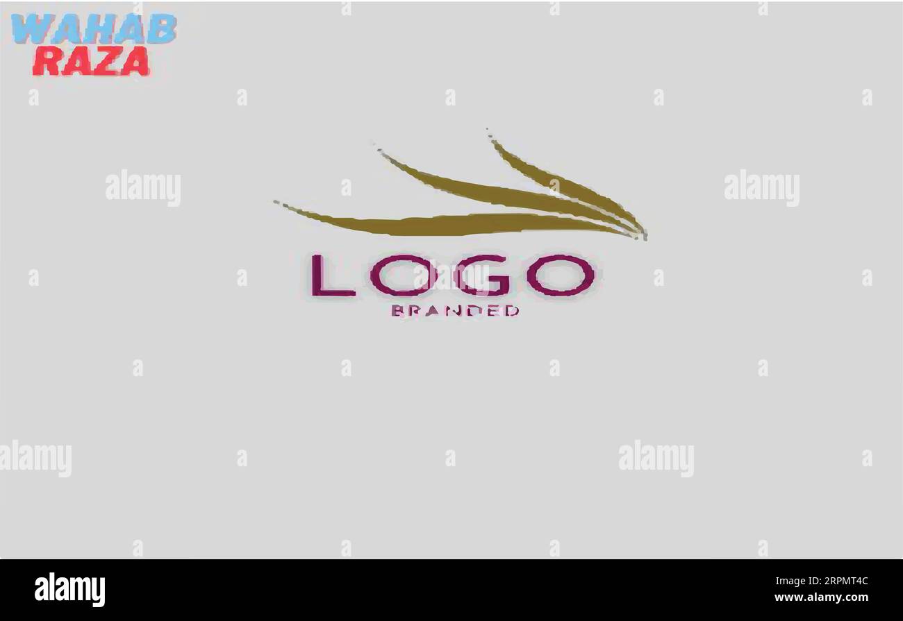 Logo design made from adobe illustrator Stock Vector Image & Art - Alamy