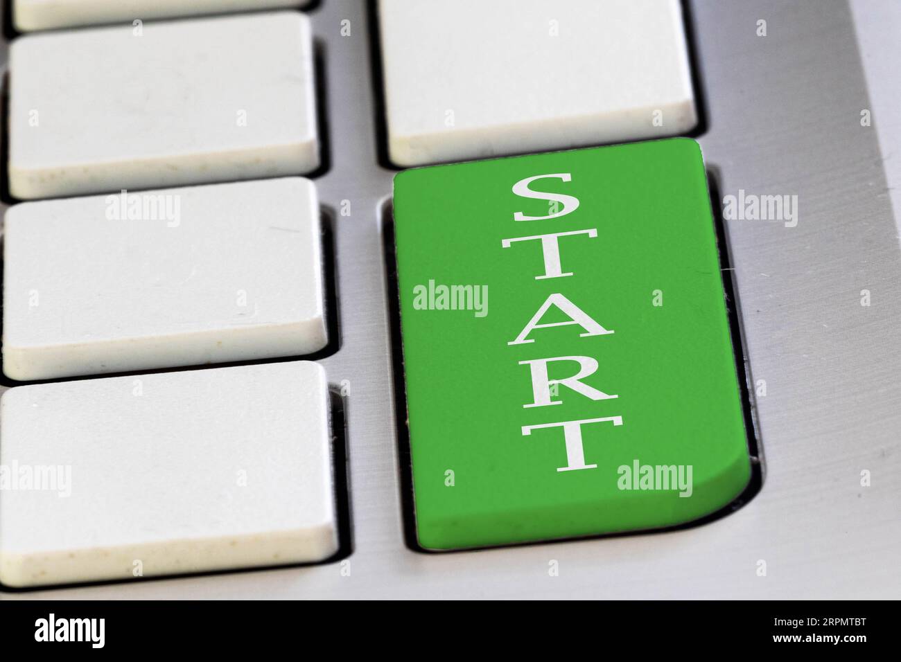 Start button key on keyboard hi-res stock photography and images - Alamy