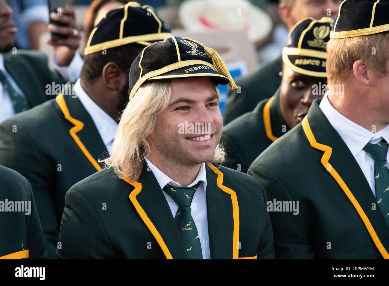 Toulon, France. 04th Sep, 2023. Faf de Klerk of the South African rugby ...
