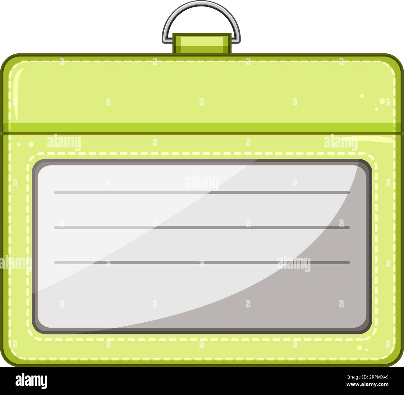 access id card cartoon vector illustration Stock Vector Image & Art - Alamy