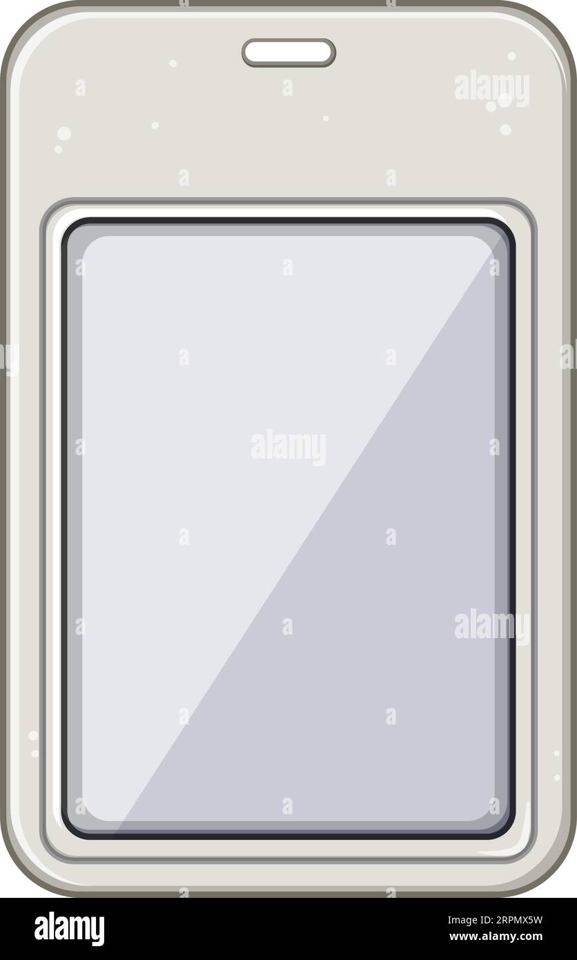 entity id card cartoon vector illustration Stock Vector Image & Art - Alamy