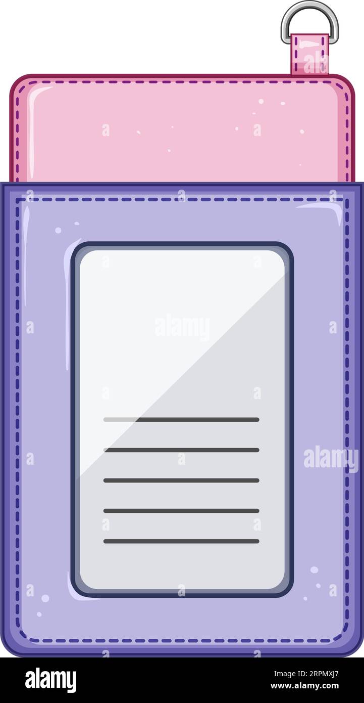 business id card cartoon vector illustration Stock Vector Image & Art ...