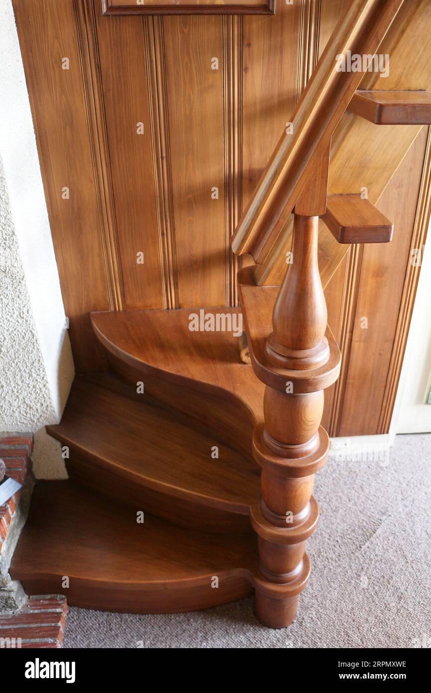 Space saving staircase hi-res stock photography and images - Alamy