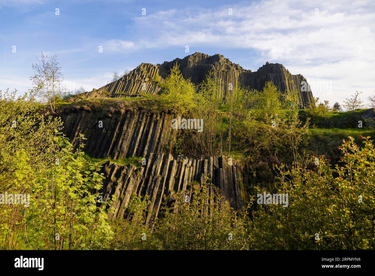 Basalt natural monument Stock Photo - Alamy
