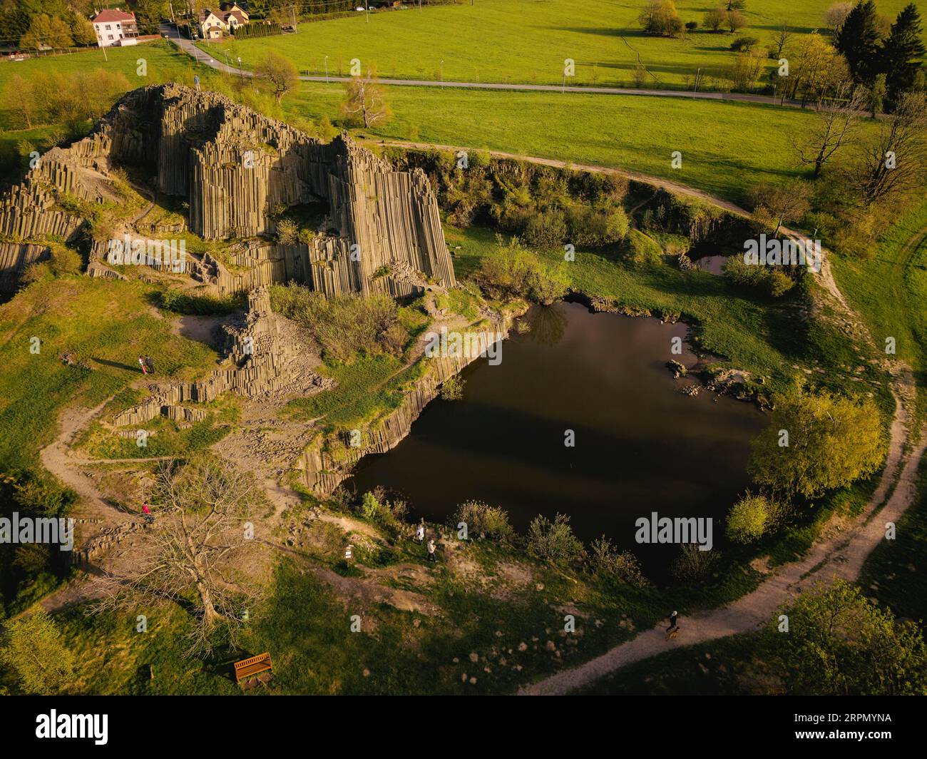 Aerial view monument natural hi-res stock photography and images - Alamy