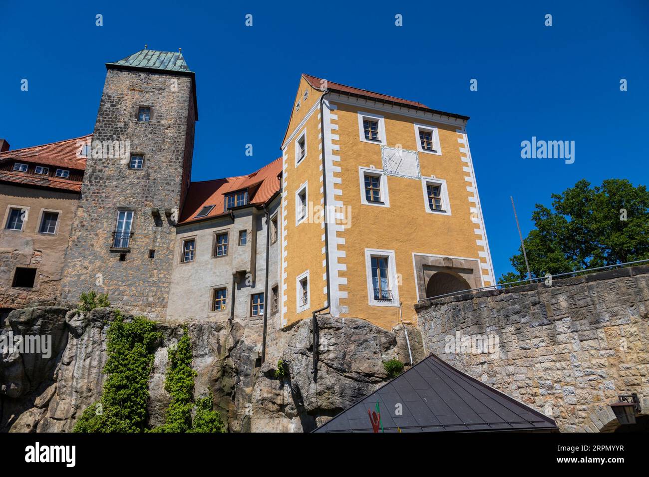 Hohnstein Castle and Town in Saxon Switzerland Stock Photo - Alamy
