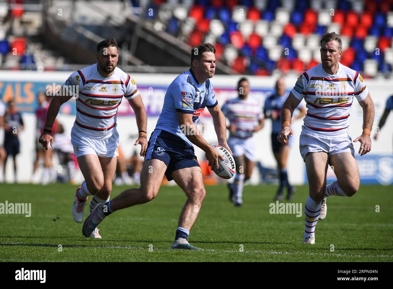 Wakefield, England - 3rd September 2023 Jack Welsby of St Helens in ...
