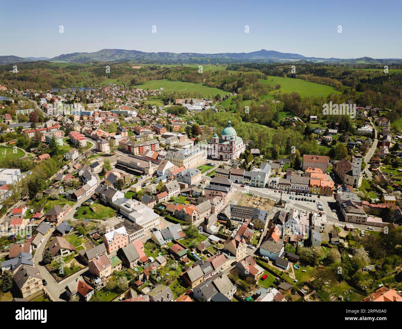 The Church of St Laurence in Jablonne v Podjestedi is a church building ...