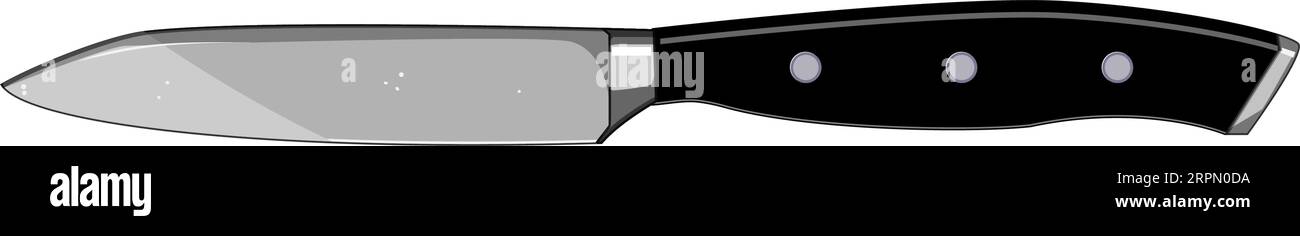 kitchen knife cartoon vector illustration Stock Vector Image & Art - Alamy